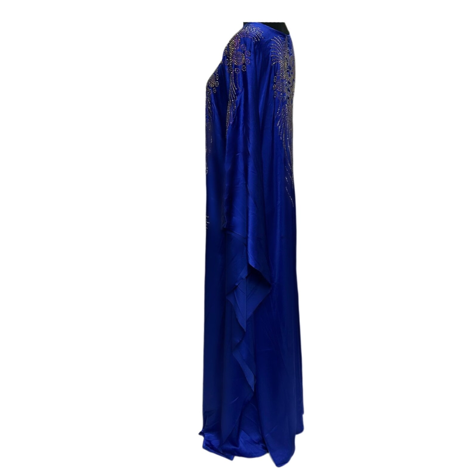 Blue Batwing Farasha Abaya Jalabiya Arab Long Dress - Etsy