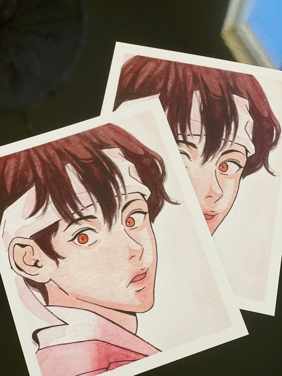 Watercolor Art Print of Nakyum from Painter of the Night | Etsy