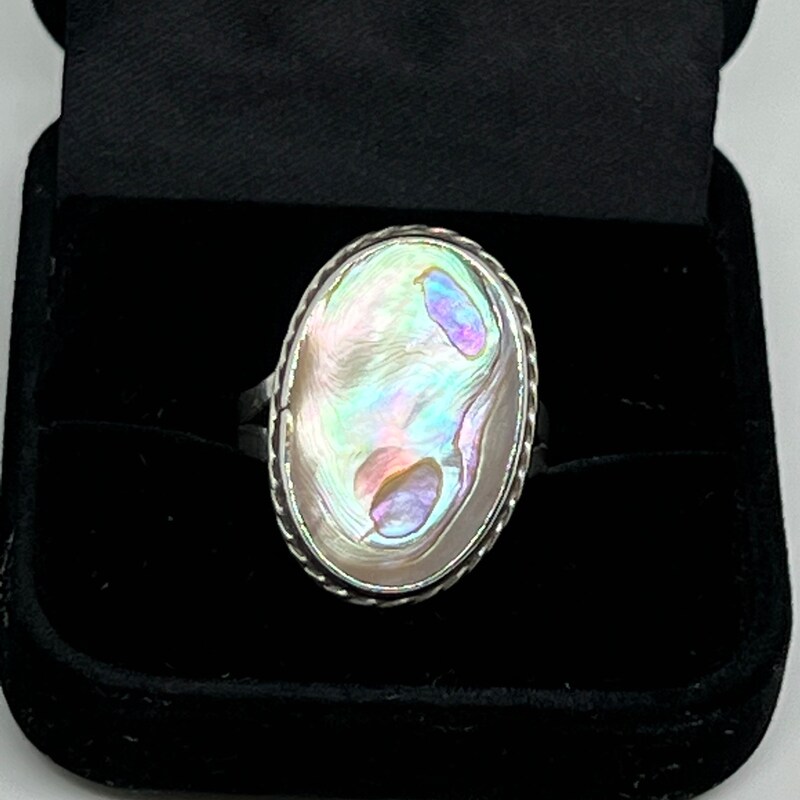 Carved Shell Ring - Etsy