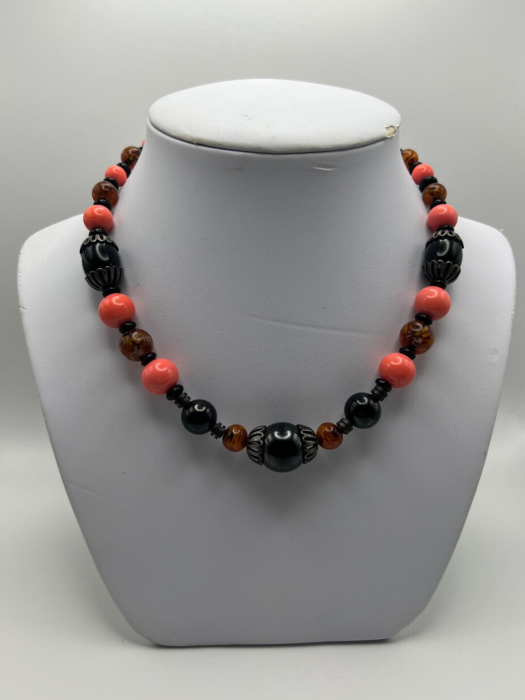 Fabulous Art Deco French Louis Rousselet Glass Metal Foxtail Chain ...