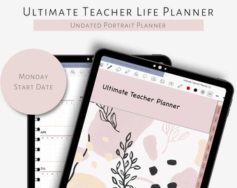Digital Teacher Planner - Etsy