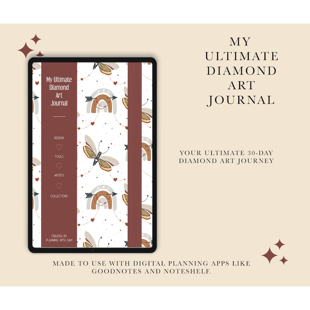 Digital Diamond Art Journal | Diamond Art Journal | Digital Diamond Art ...