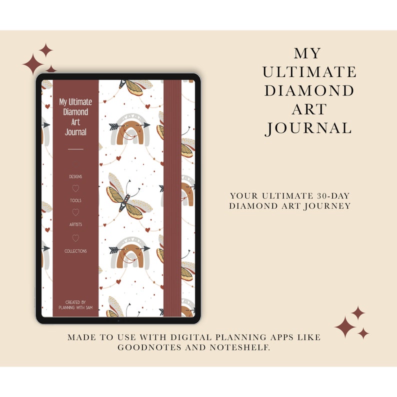 Digital Diamond Art Journal | Diamond Art Journal | Digital Diamond Art ...