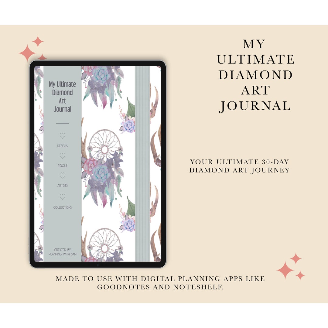 Digital Diamond Art Journal | Diamond Art Journal | Digital Diamond Art ...