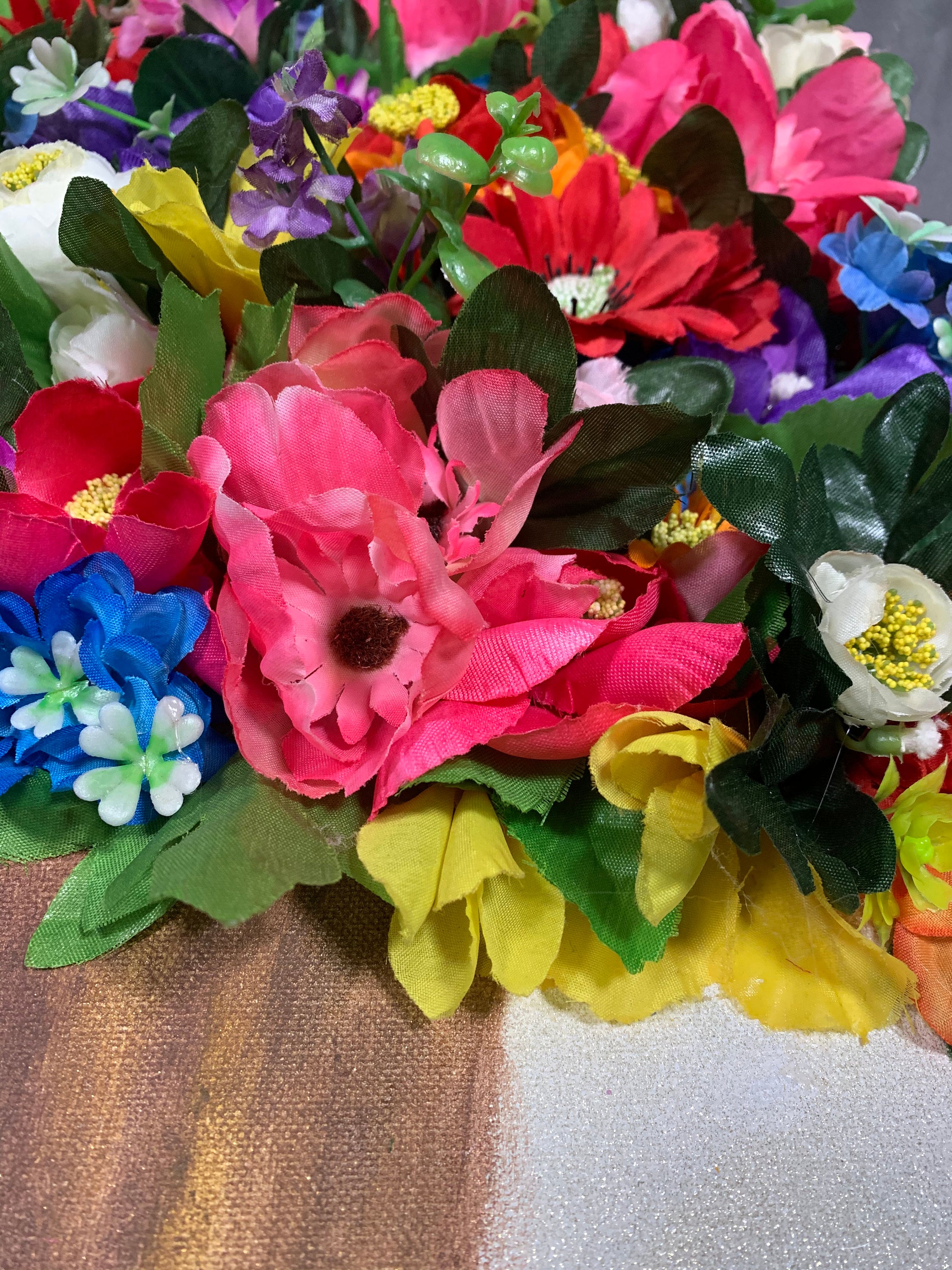 Original Garden of Happiness Floral Art - Etsy