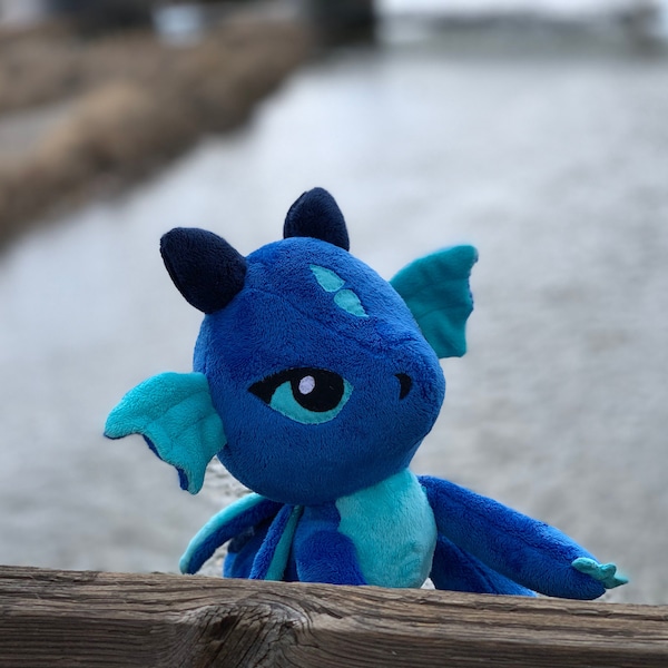 Water Dragon Plush - Etsy
