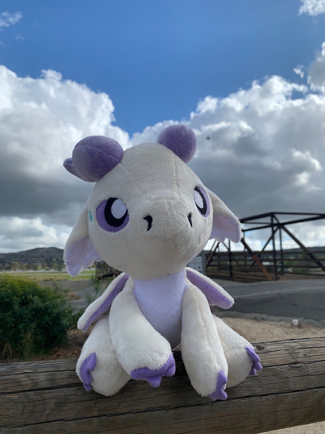 Keiko, the Air Dragon Plushie, Sky Cloud Dragon Fantasy Plush ~ Dragon ...