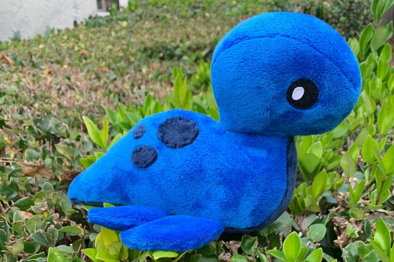 Katie the Loch Ness Monster Minky Plush Stuffed Animal Nessie - Etsy