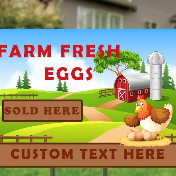 Eggs for Sale Sign - Etsy