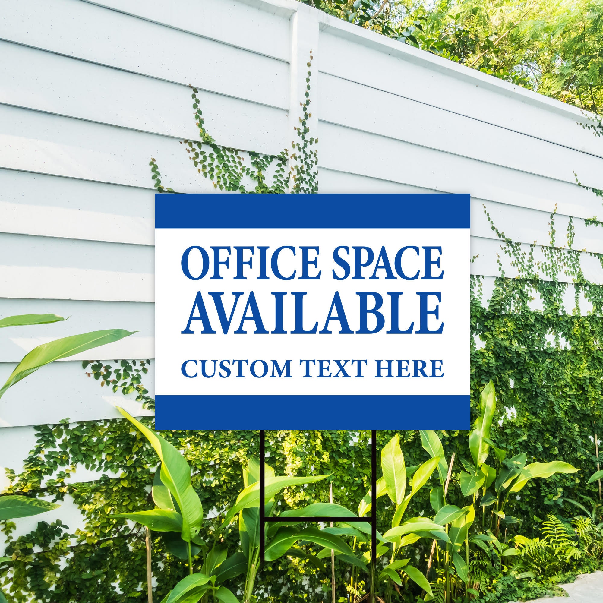 Office Space Available Yard Sign Personalized 24 X 18 Custom Office ...