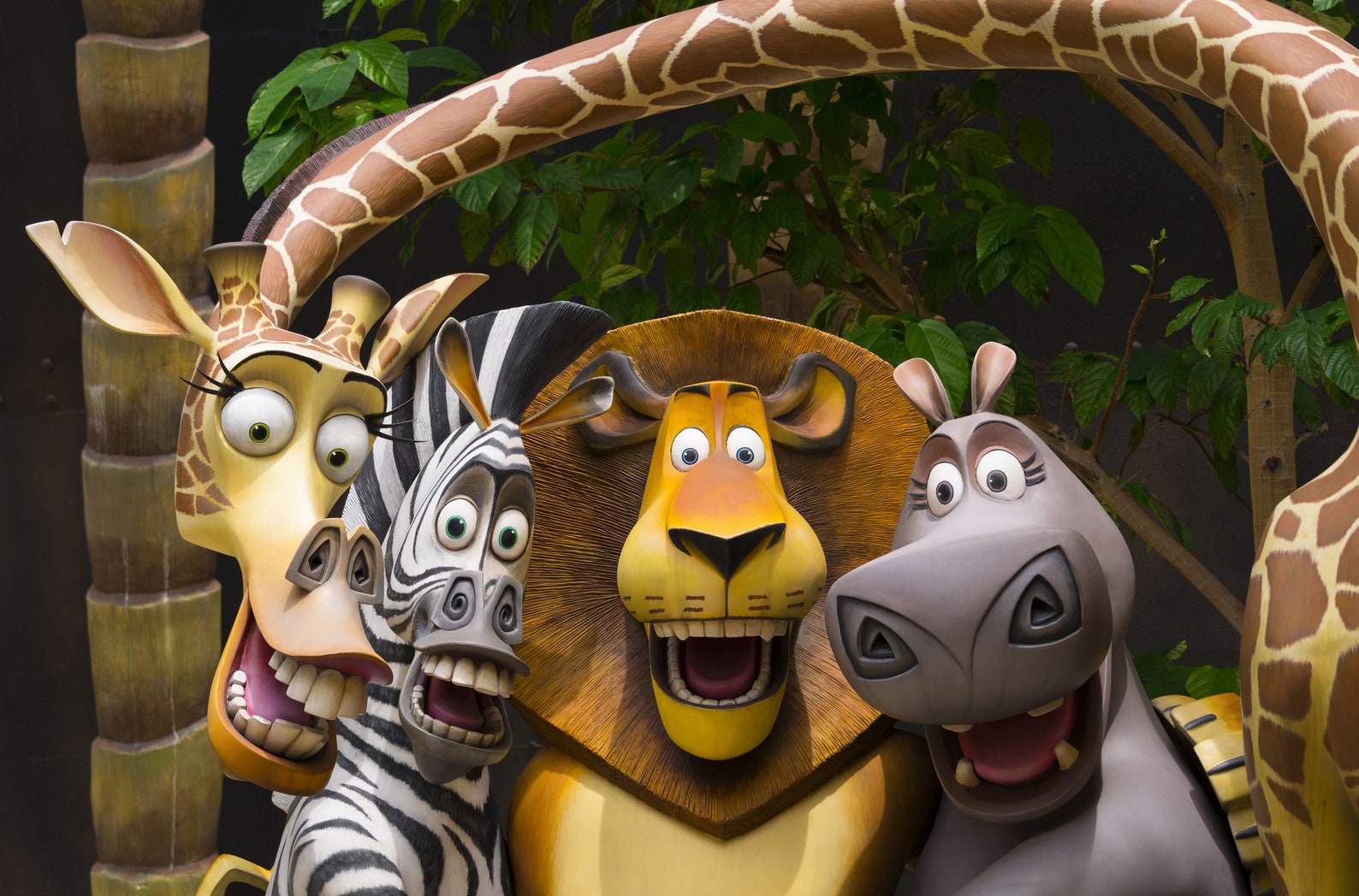 Cartoon Poster Madagascar Art Kids Bedroom Decor Animals | Etsy