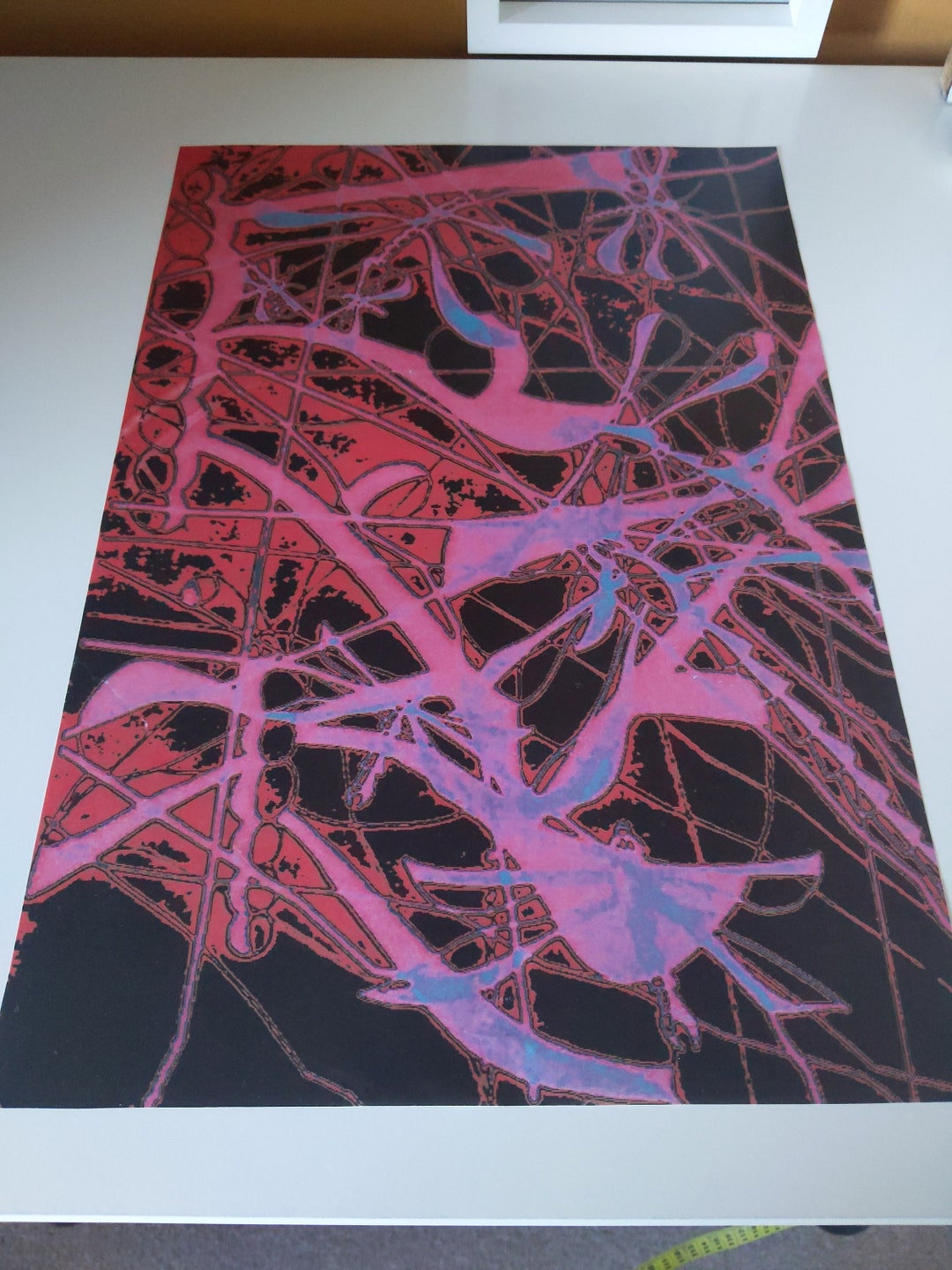 Abstract Dragonfly Original CAD Print - Etsy