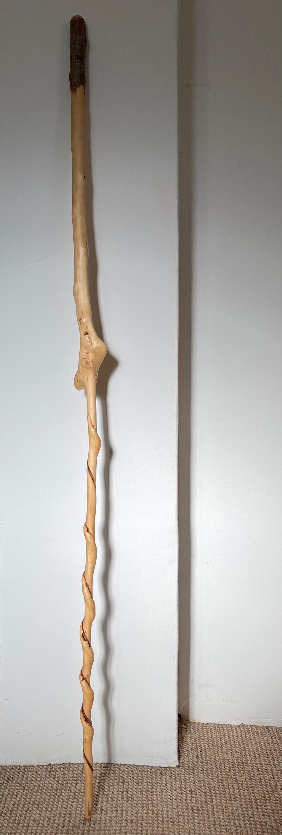 Hazel Walking Staff Wizard Staff Witch's Staff Ceremony Staff Solstice ...