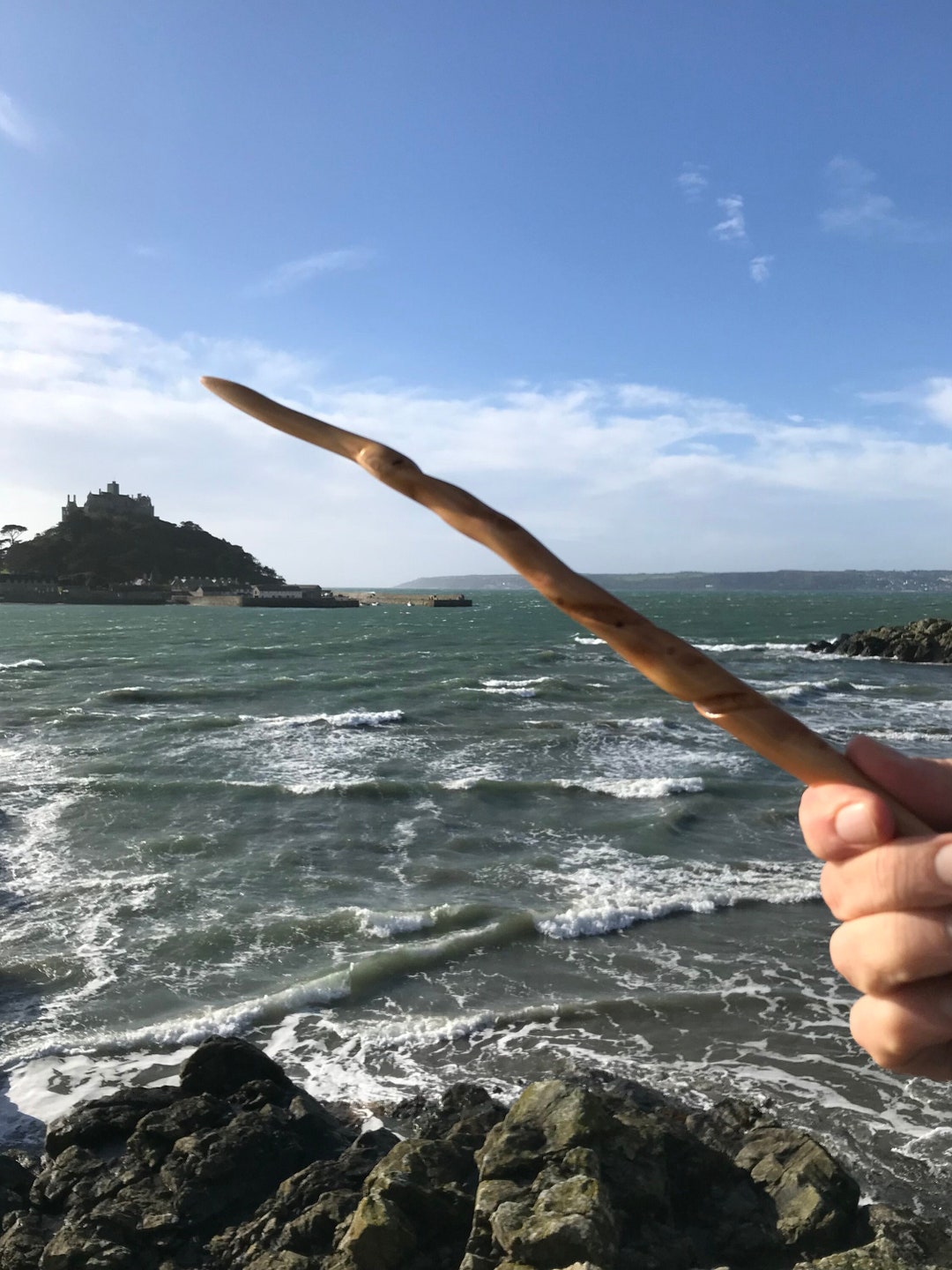 Hawthorn Wand Druid Wand Wooden Wand Goddess Wand - Etsy