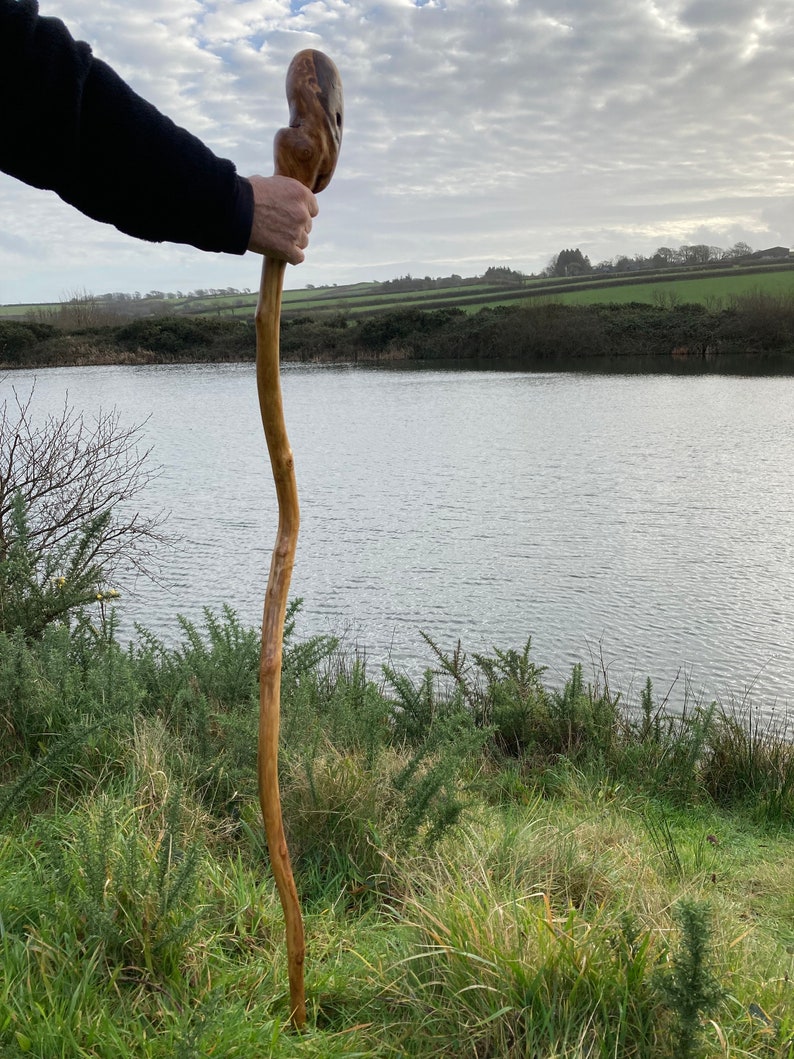 Rowan Staff Druid Staff Wooden Staff Goddess Staff Magic Staff Witches ...