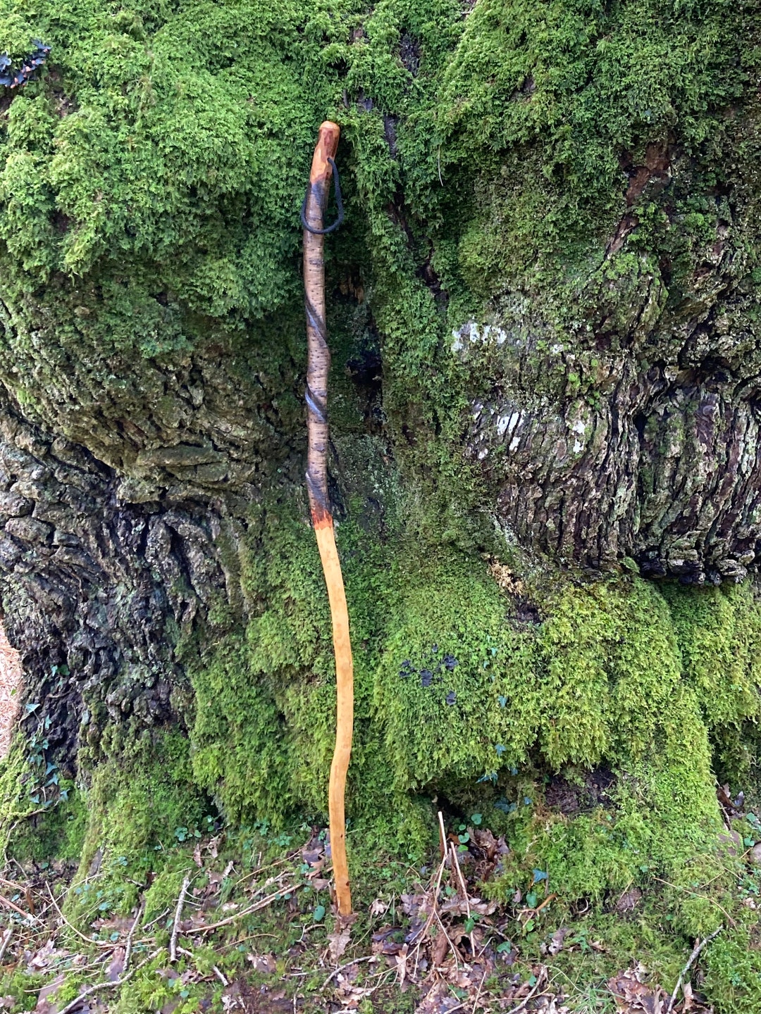 Wild Cherry Staff - Wooden Walking Staff - Goddess Staff - Magic Staff ...