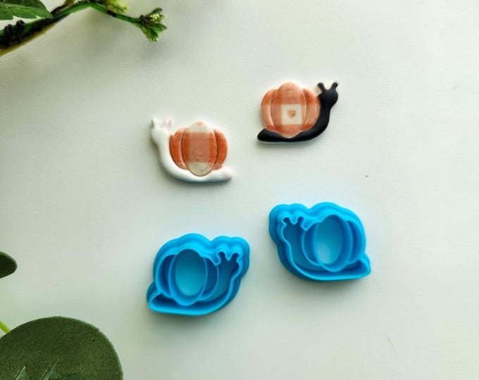 Snail Polymer Clay Cutter embossing Halloween Clay Cutter Fall autumn ...