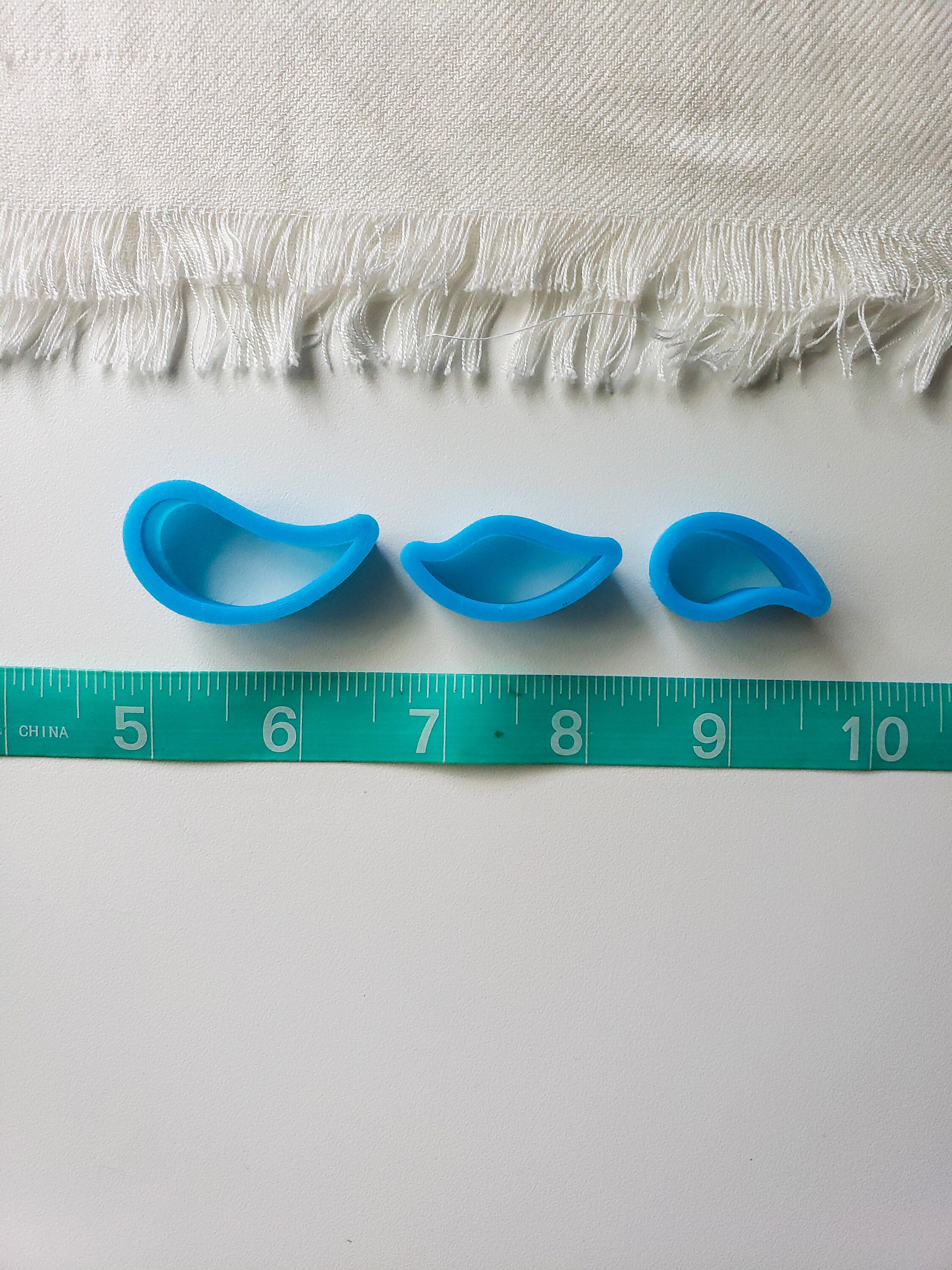 Tear Drop Trio Polymer Clay Cutter Set Clay Cutter Set Ceramics ...