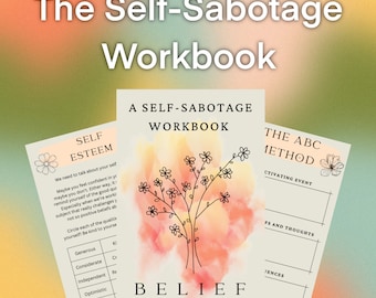 Self Sabotage Workbook - Etsy