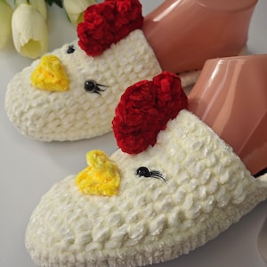 Chickadee Plush Crochet Slippers Pattern, Beginner Friendly (PDF ...