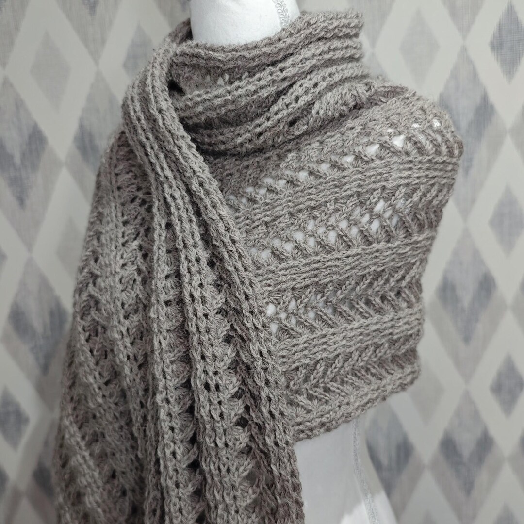 Mandy Scarf Crochet Pattern: Easy Beginner Unisex Design (instant ...