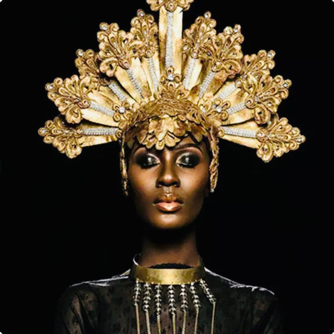 Paint by Number of Golden Goddess - Etsy