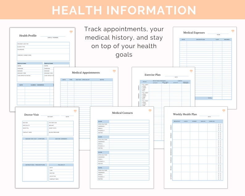 Ultimate Home Management Binder - Household Planner, Home Organizer ...
