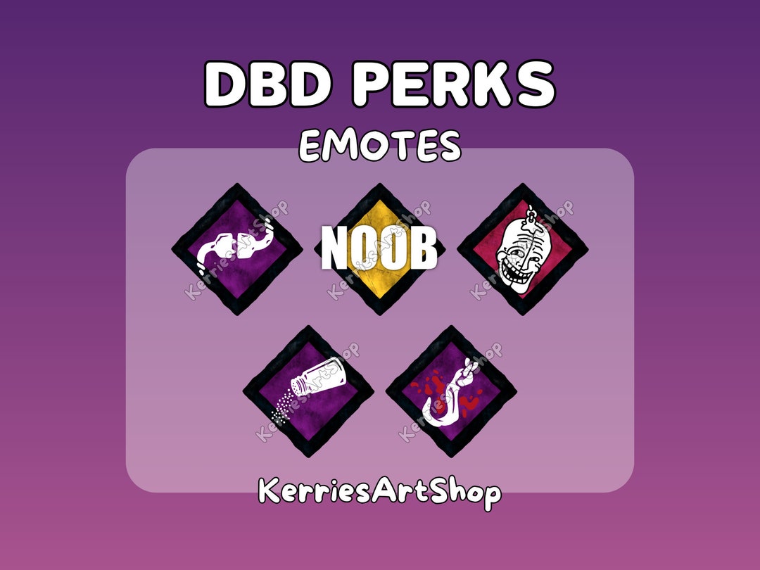 DBD Emotes | Dead by Daylight Twitch Emotes | Funny Emotes | Dbd Dc ...