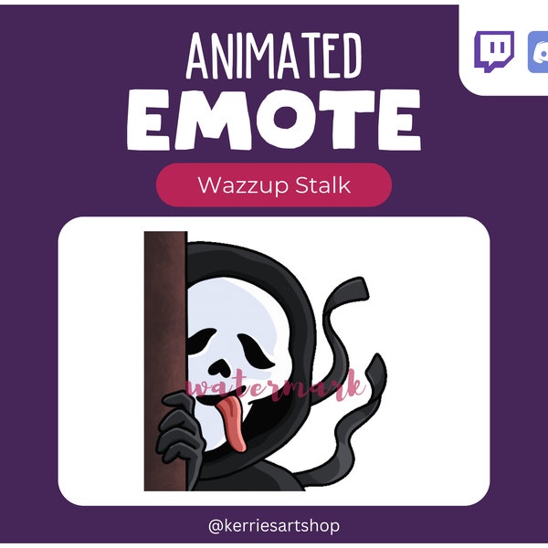 Scream Twitch Overlay - Etsy