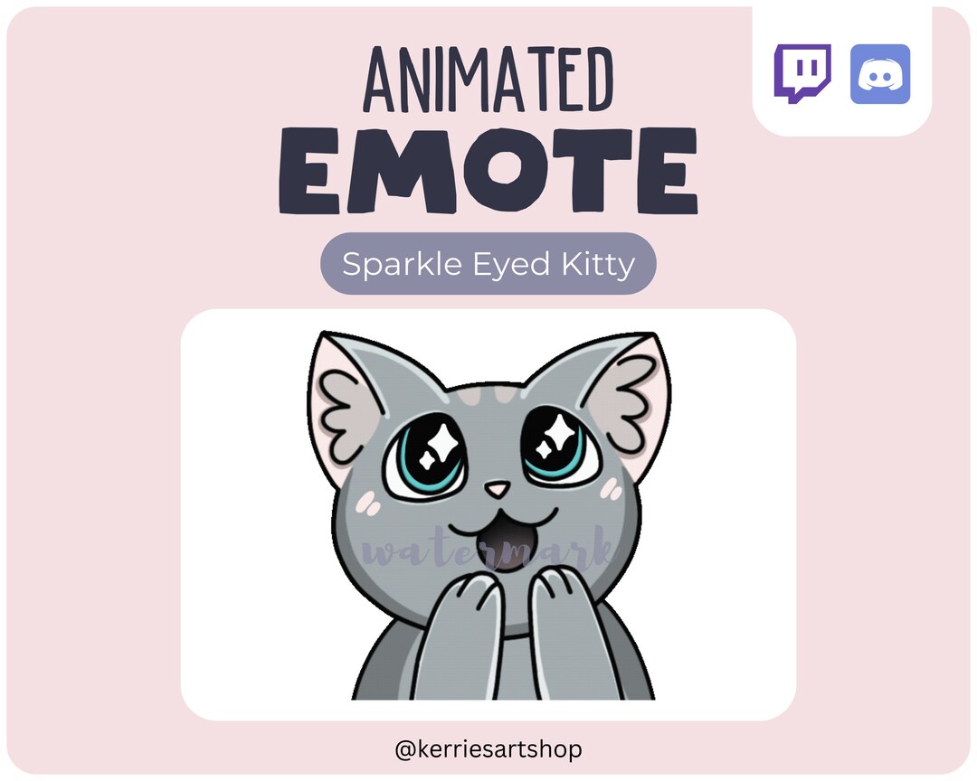Animated Twitch Emote Animated Discord Emoji Animated - Etsy