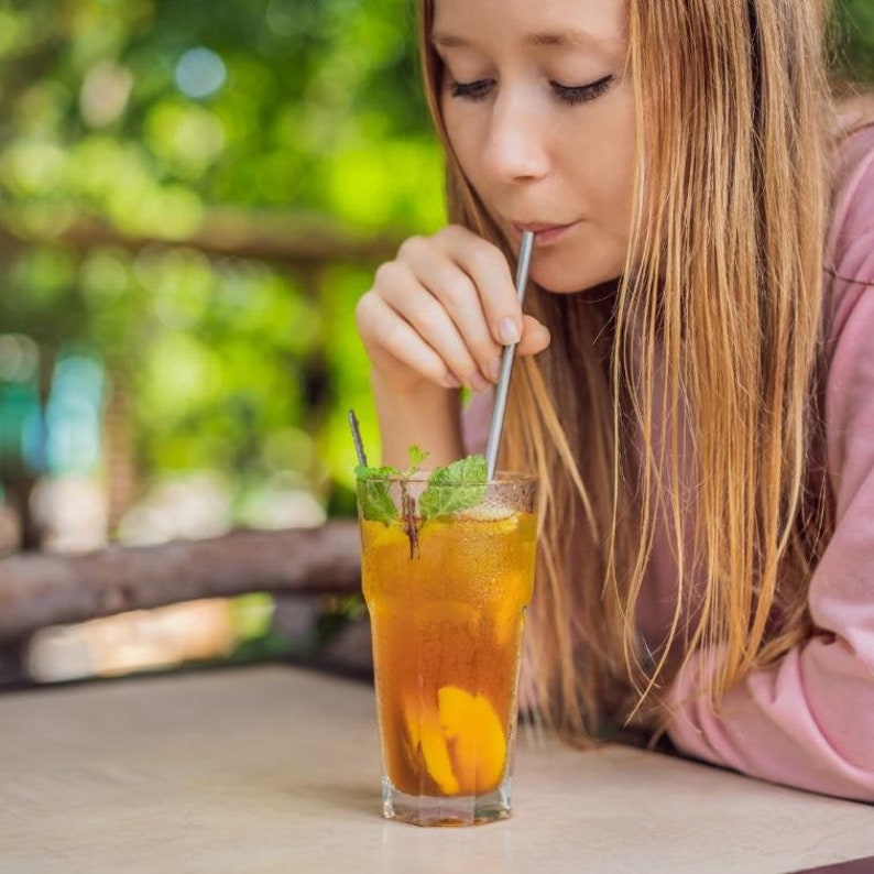 Collapsible Straw Set - Etsy