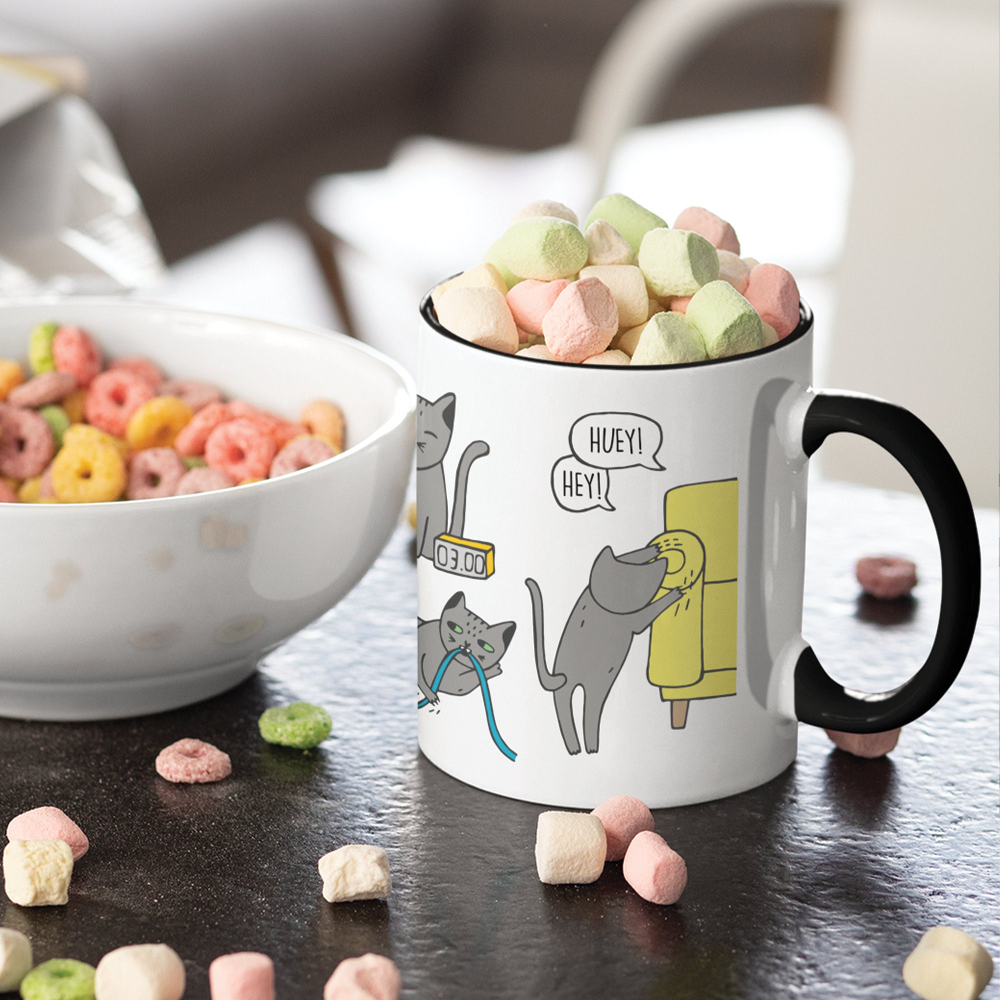 Custom Russian Blue Cat Mug Personalized Russian Blue Mug - Etsy