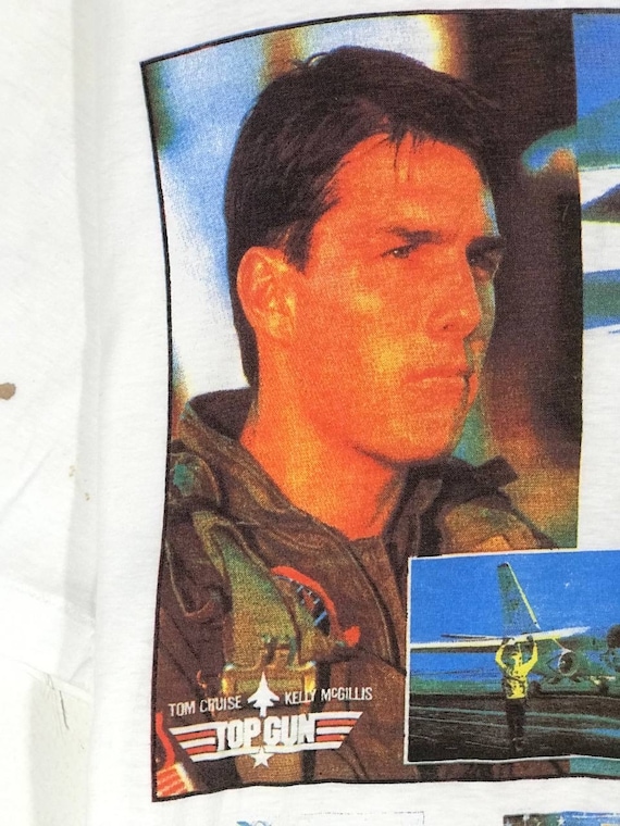 vintage 90s Top Gun movie Tom cruise firefighter jet … - Gem