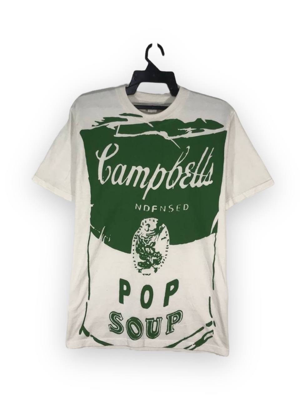 Vintage 90s Andy Warhol Campbell Pop Soup Art Tshirt Shirt Tees ...