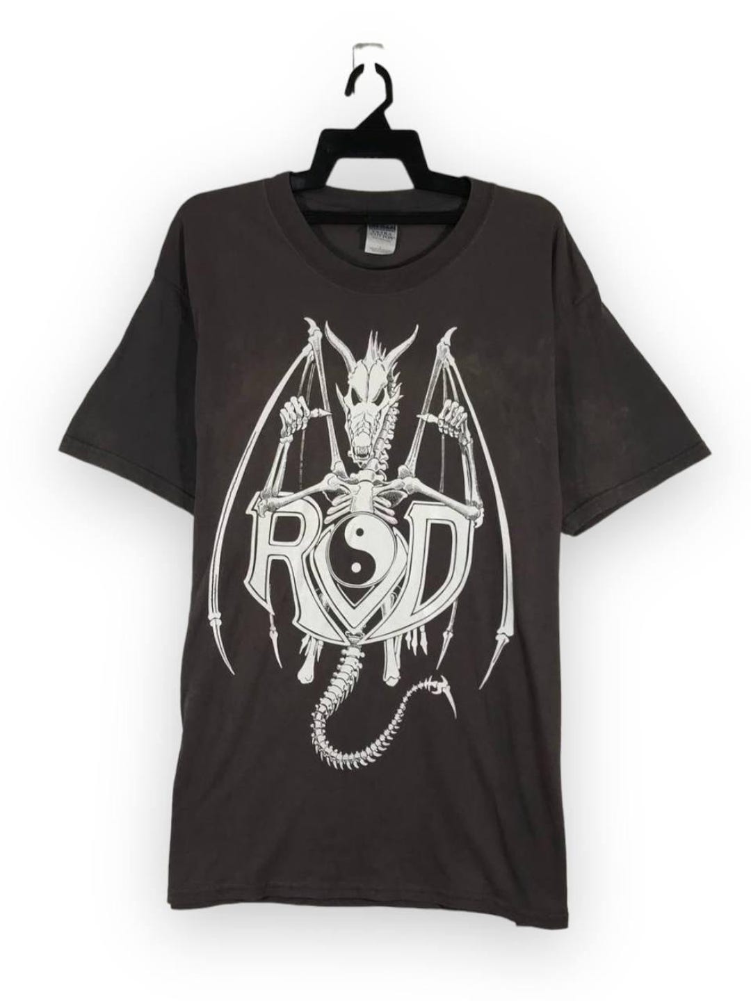 Vintage 2002 Rob Van Dam Wwf Rod Tshirt Shirt Tees Roundneck Size L - Etsy