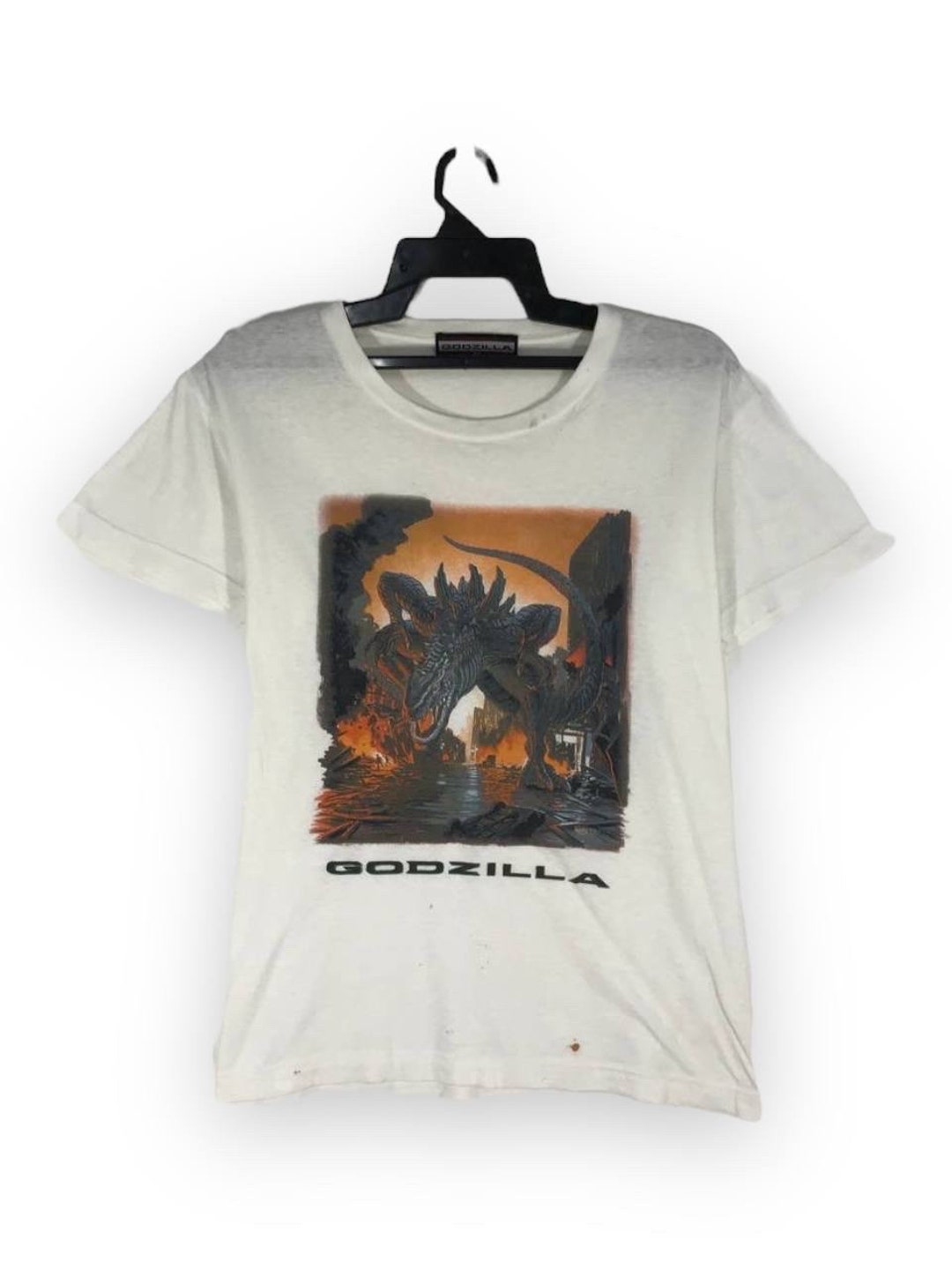 Vintage 90s 1998 Godzilla Movie King of Monster Toho Tshirt Tee T-shirt ...