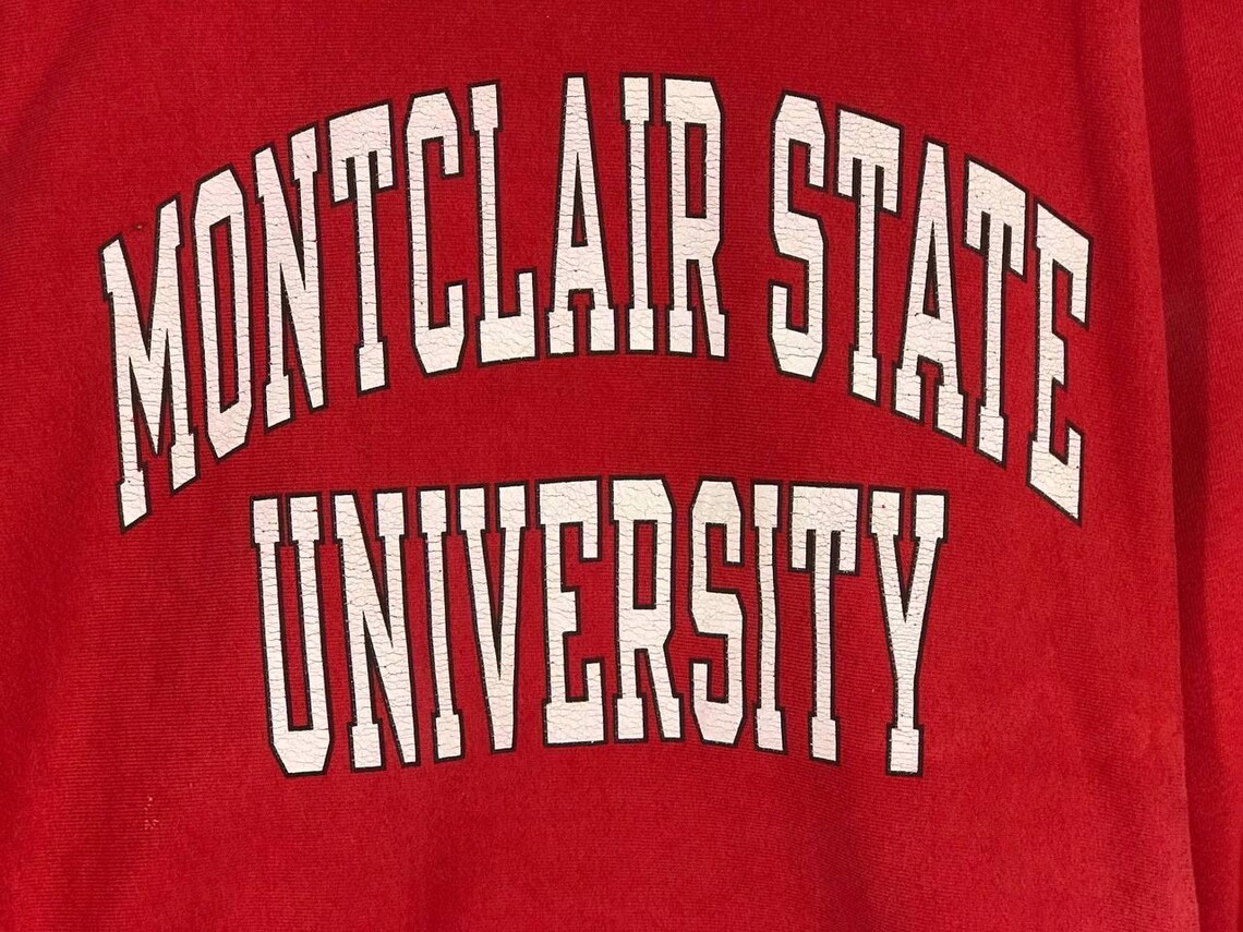 Vintage 90s Montclair State University Champion Sportswear Sweatshirts ...