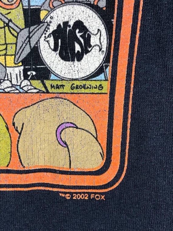 vintage 2002 The simpsons cartoon phish band rock usa… - Gem