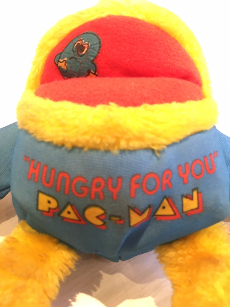 Vintage Pac-man Character 80s | Etsy