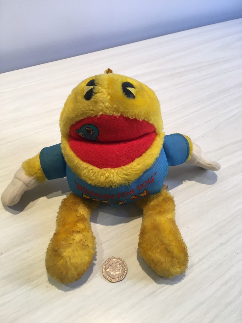 Vintage Pac-man Character 80s - Etsy