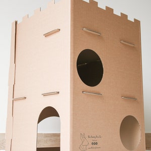 The Castle - Corrugated Cardboard Castle for Bunny Rabbits & Cats - Etsy UK