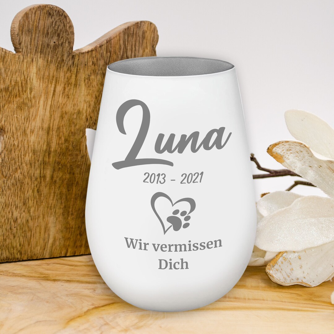 Mourning Light Lantern Customizable Dog Cat We Miss You - Etsy