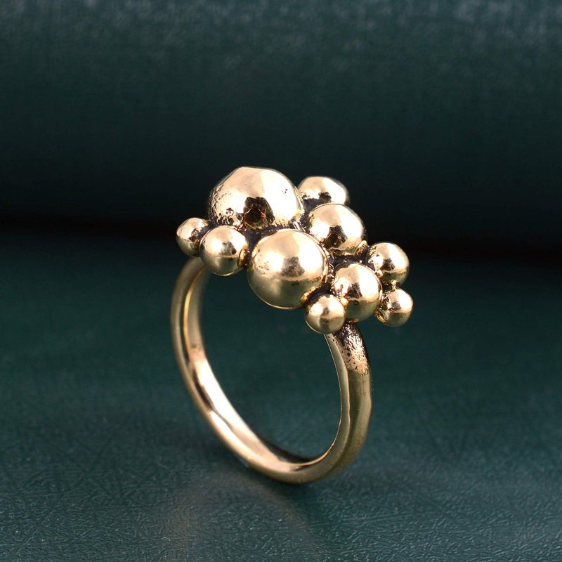Gold Bubble Ring - Etsy