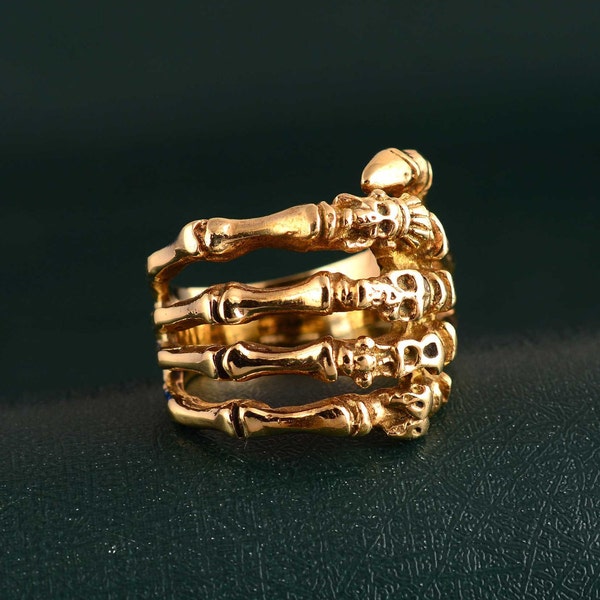 Skeleton Ring - Etsy