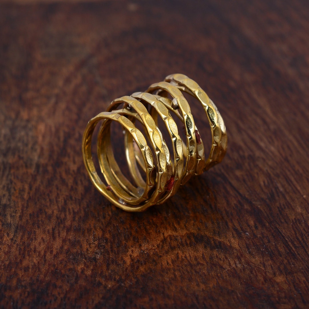 Gold Arthritis Ring, Splint Knuckle Ring, Multi Wire Ring, Thumb Ring ...