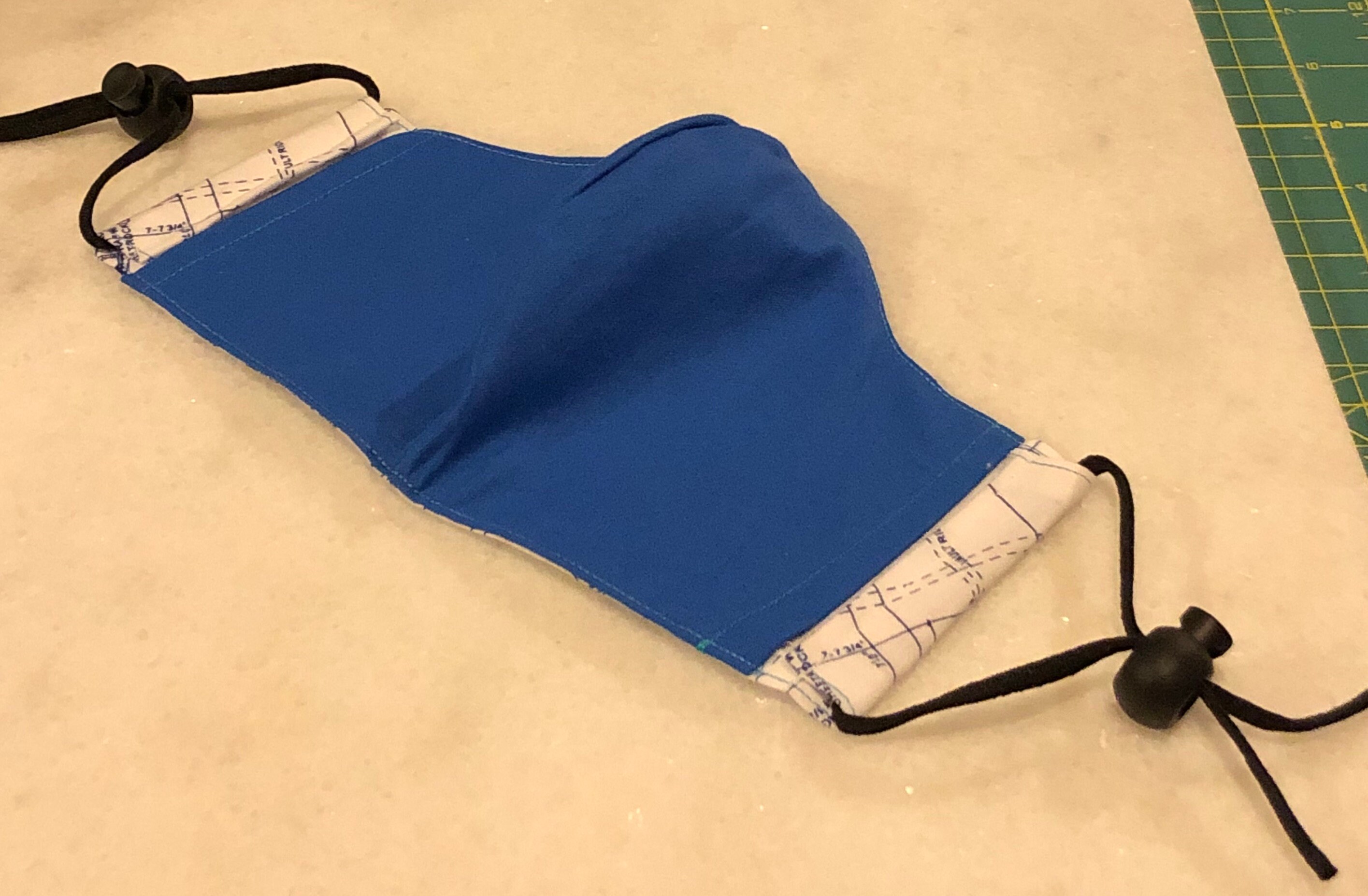 Handmade Face Mask Architecture Mask, Construction Mask, Blueprint Mask ...