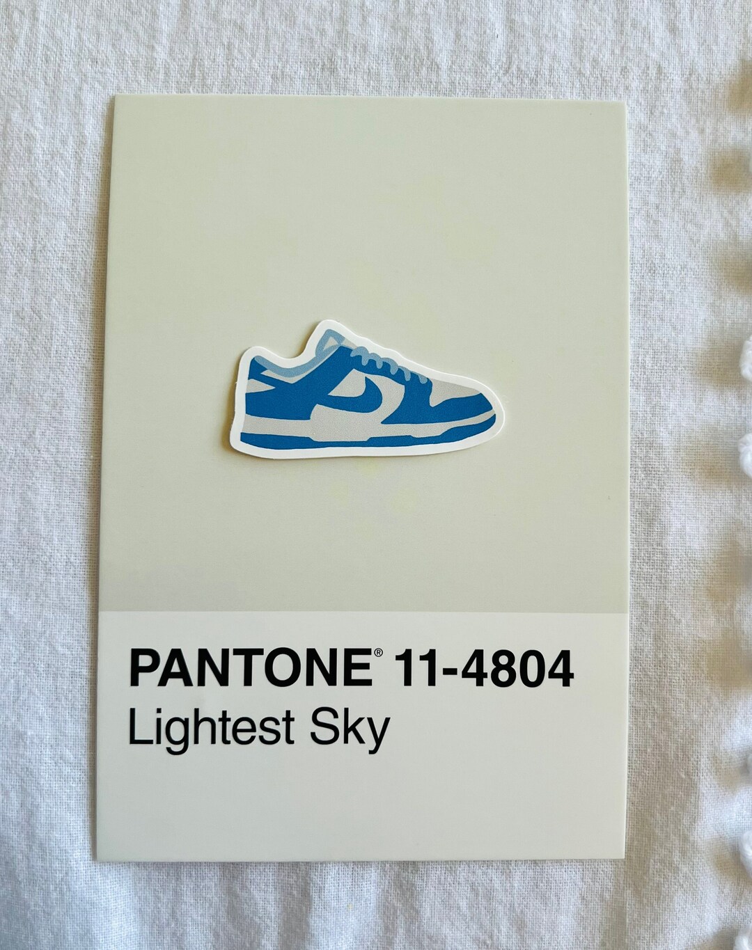 Sticker Shoe Nike Dunk Water Bottle Sticker Waterproof Stationary Nike ...