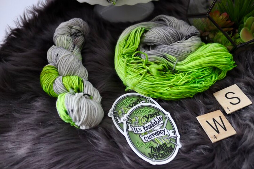 Zombie Apocalypse - Indie Dyed Yarn - Etsy
