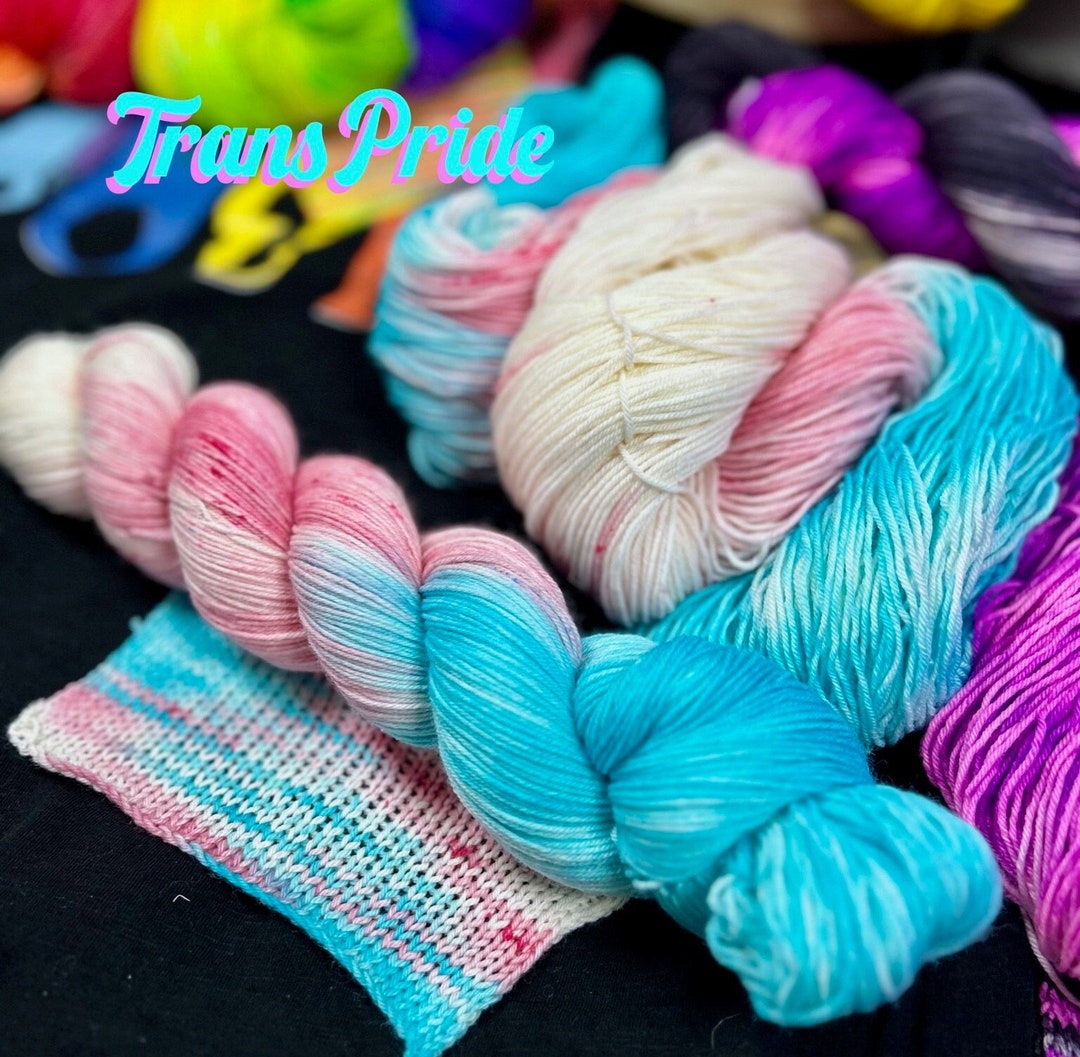 Pride Flags Yarn - Trans Pride - Etsy