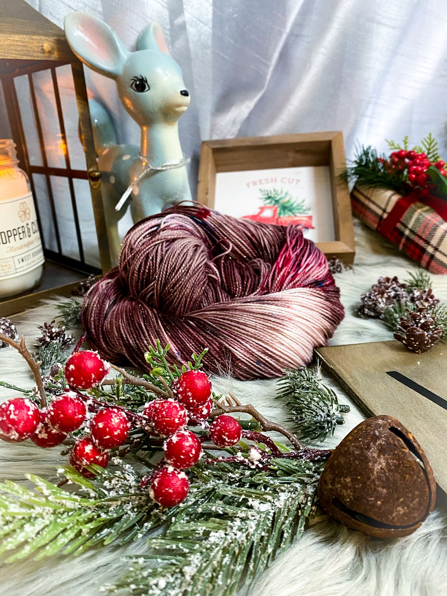 Gingerbread Man Indie Dyed Yarn - Etsy